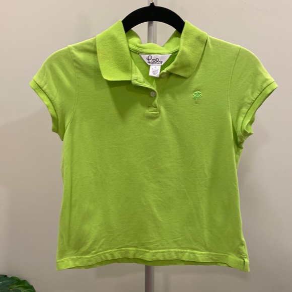 Lilly Pulitzer | Shirts & Tops | Lilly Pulitzer White Tag Girls Lime ...